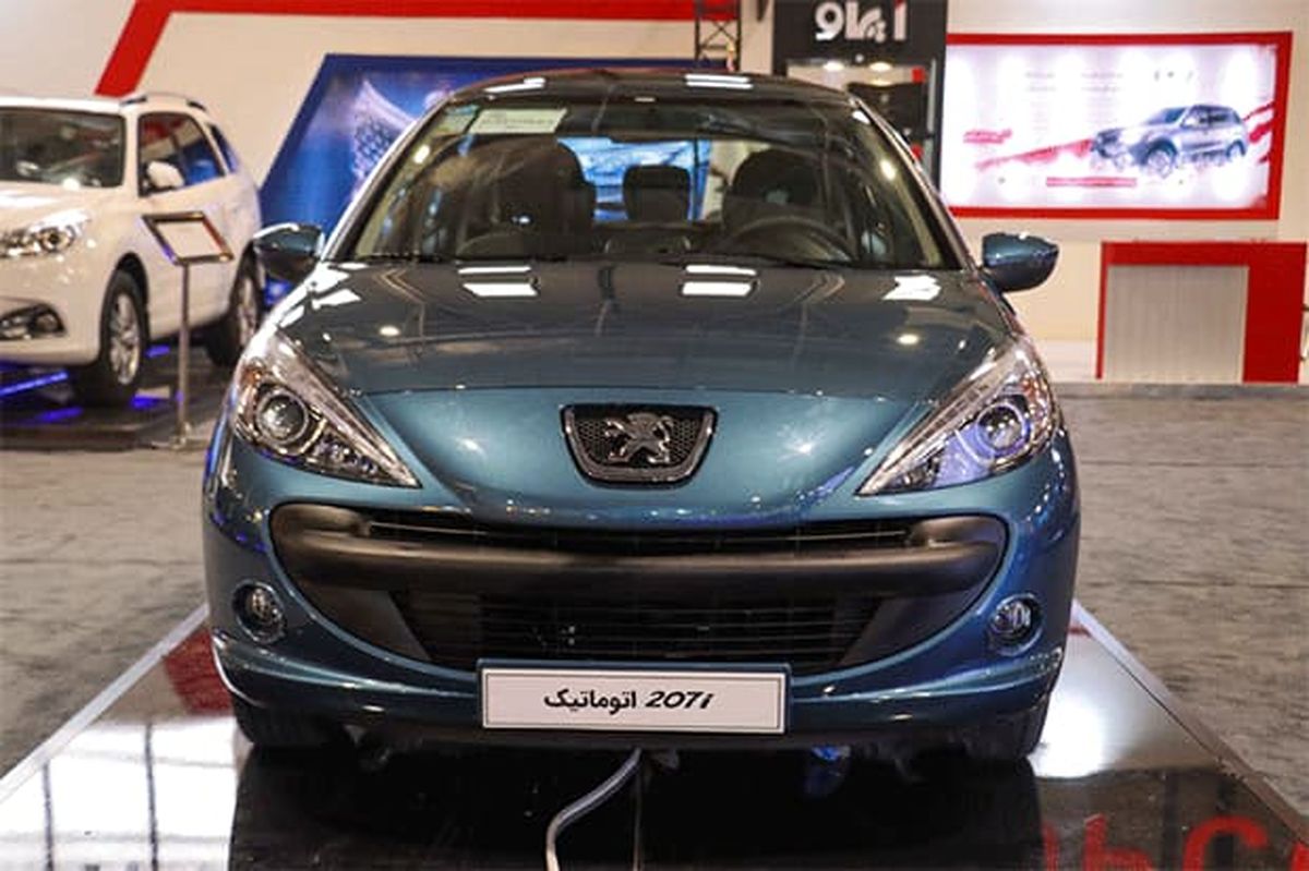 نسخه جدید پژو 207i در نمایشگاه خودروی مشهد