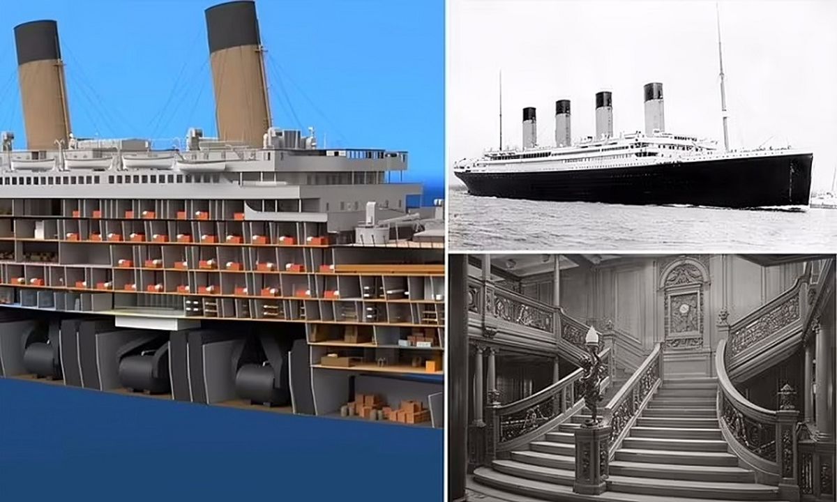 ویدئوی شبیه‌سازی شده از داخل کشتی تایتانیک