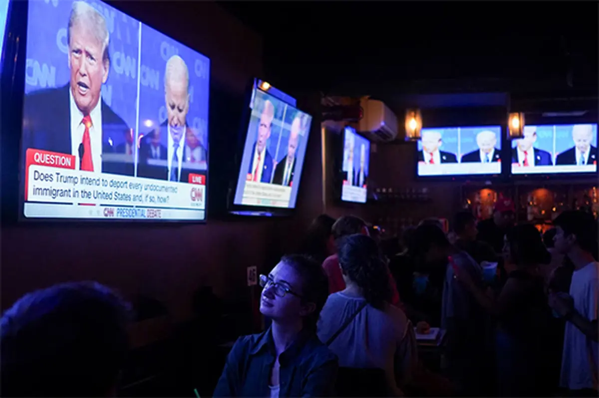 جدال لفظی ترامپ و بایدن بر سر ایران در اولین مناظره